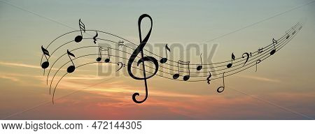 Staff Treble Clef Image & Photo (Free Trial) | Bigstock