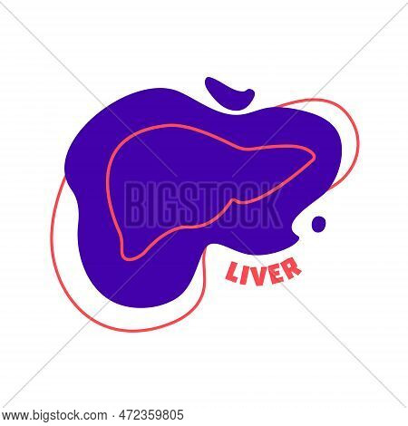 Liver Digestive Vector & Photo (Free Trial) | Bigstock