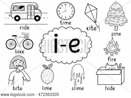 -e Digraph Spelling Vector & Photo (Free Trial) | Bigstock