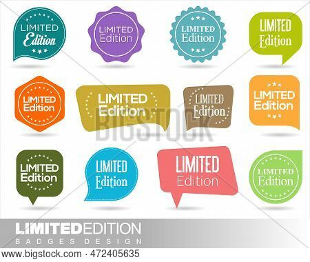 Limited Edition Badge Vector & Photo (Free Trial) | Bigstock