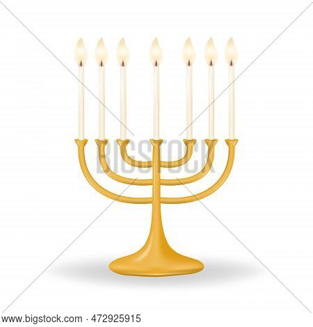 Menorah Featuring Vector & Photo (Free Trial) | Bigstock