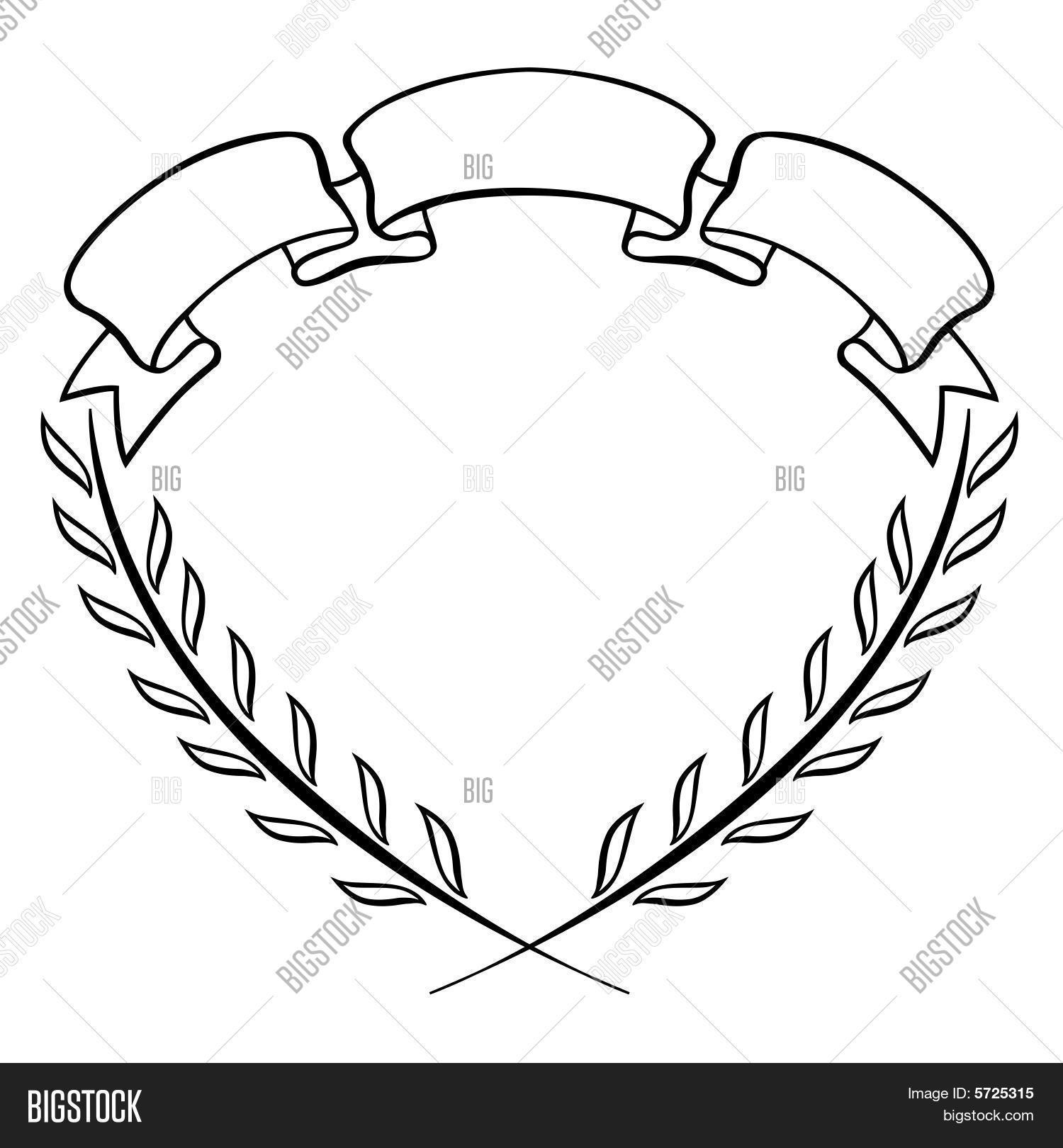 Banner Crest Vector & Photo (Free Trial) | Bigstock