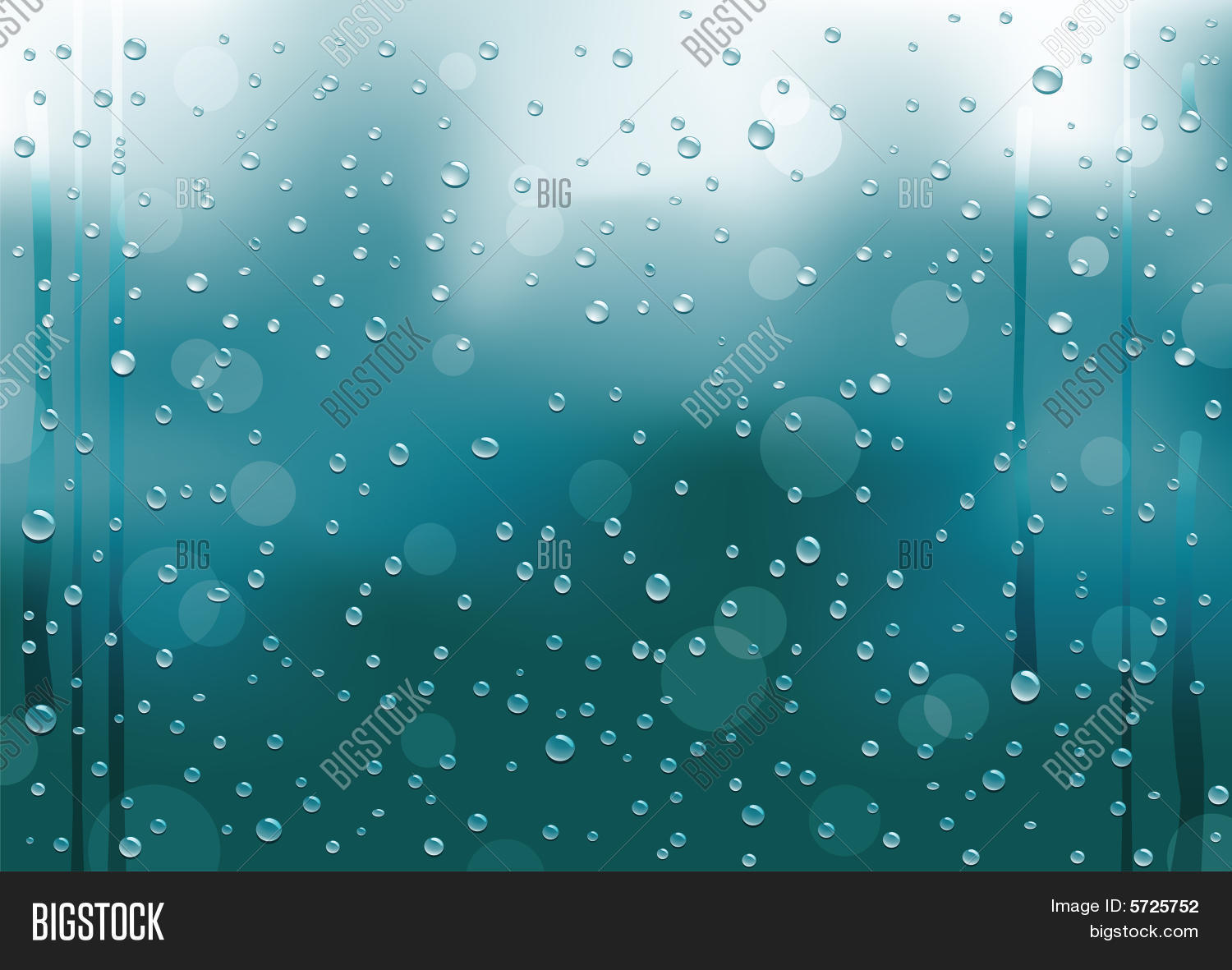 Rain_background.eps Vector & Photo (Free Trial) | Bigstock