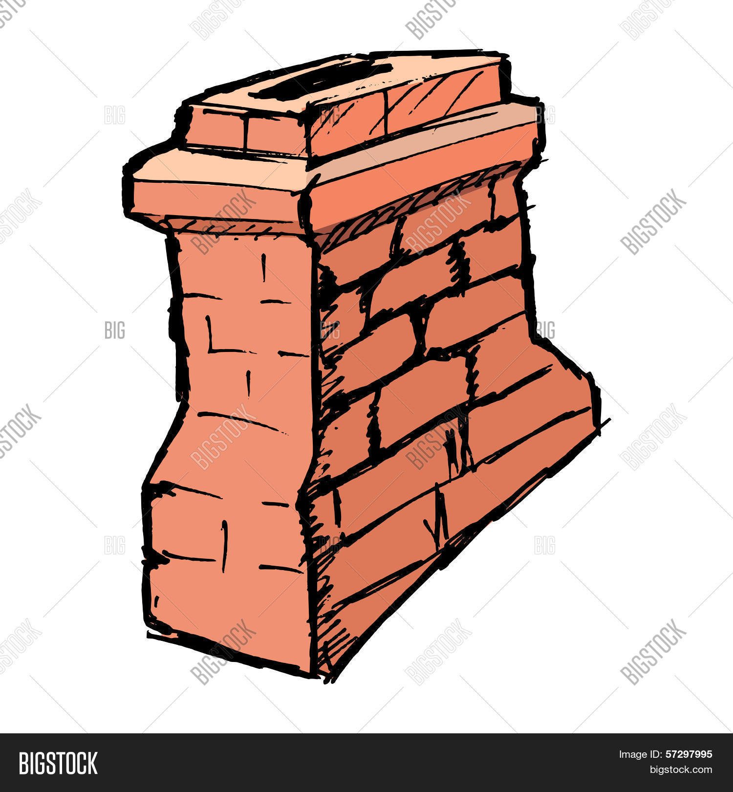 Chimney Vector & Photo (Free Trial) | Bigstock