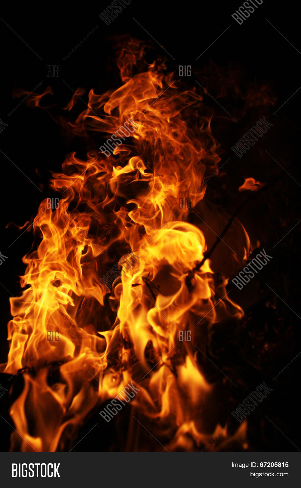 Fire Flames Patterns Image & Photo (Free Trial) | Bigstock