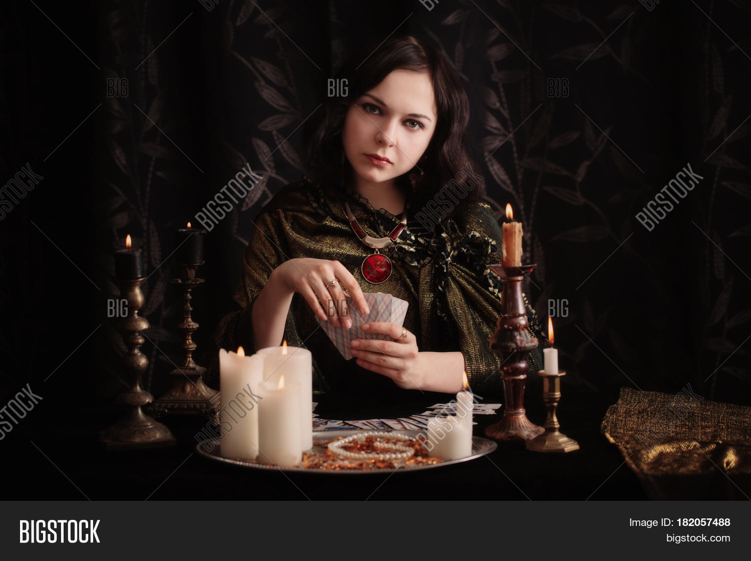 Young Woman Divination Image & Photo (Free Trial) | Bigstock