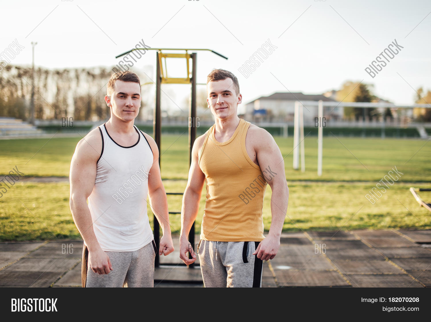 Two Man Stand Stadium Image & Photo (Free Trial) | Bigstock