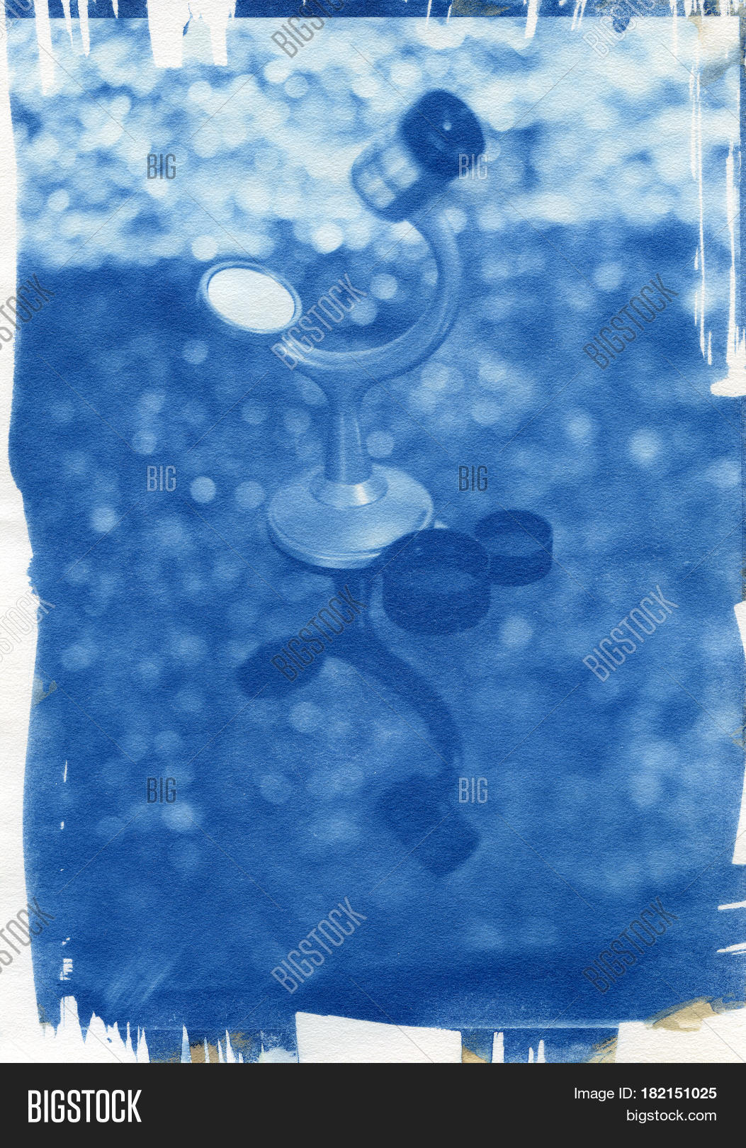 Attention! Cyanotype. Image & Photo (Free Trial) | Bigstock