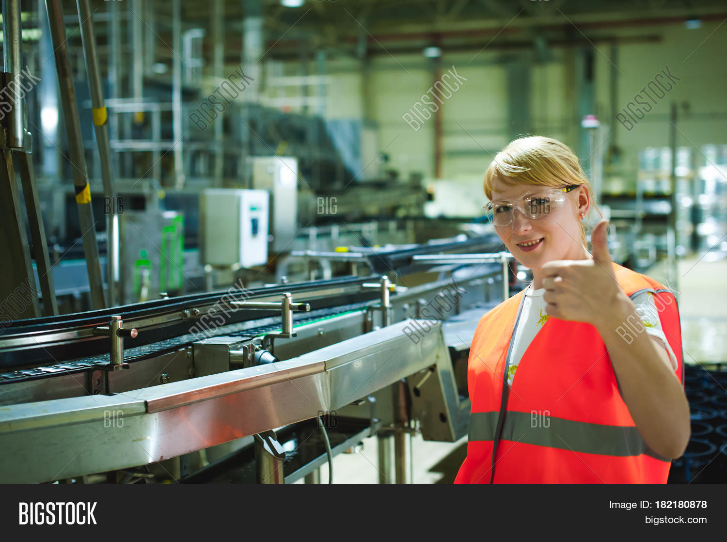Female Worker On Beer Image & Photo (Free Trial) | Bigstock