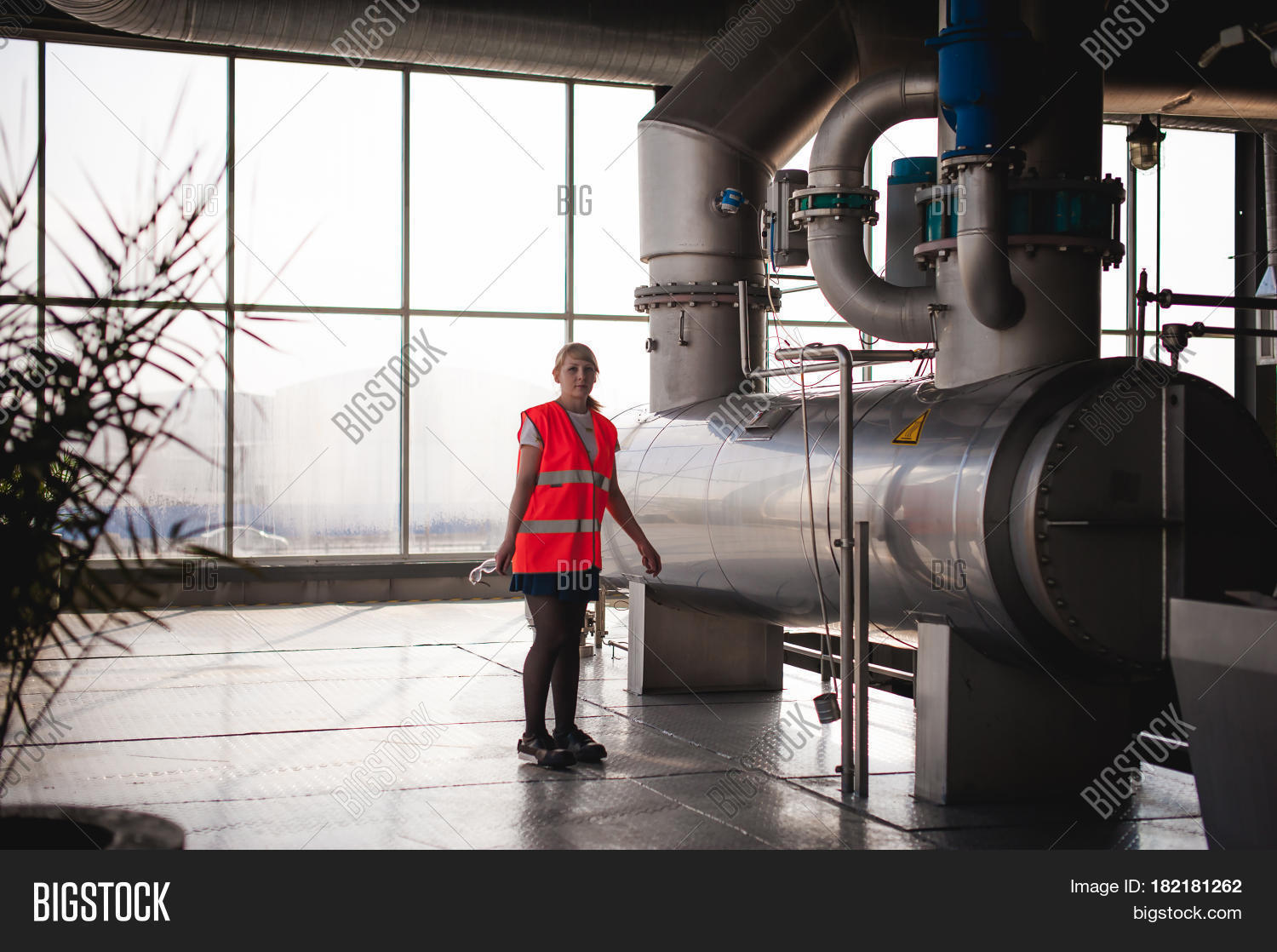 Female Worker On Beer Image & Photo (Free Trial) | Bigstock
