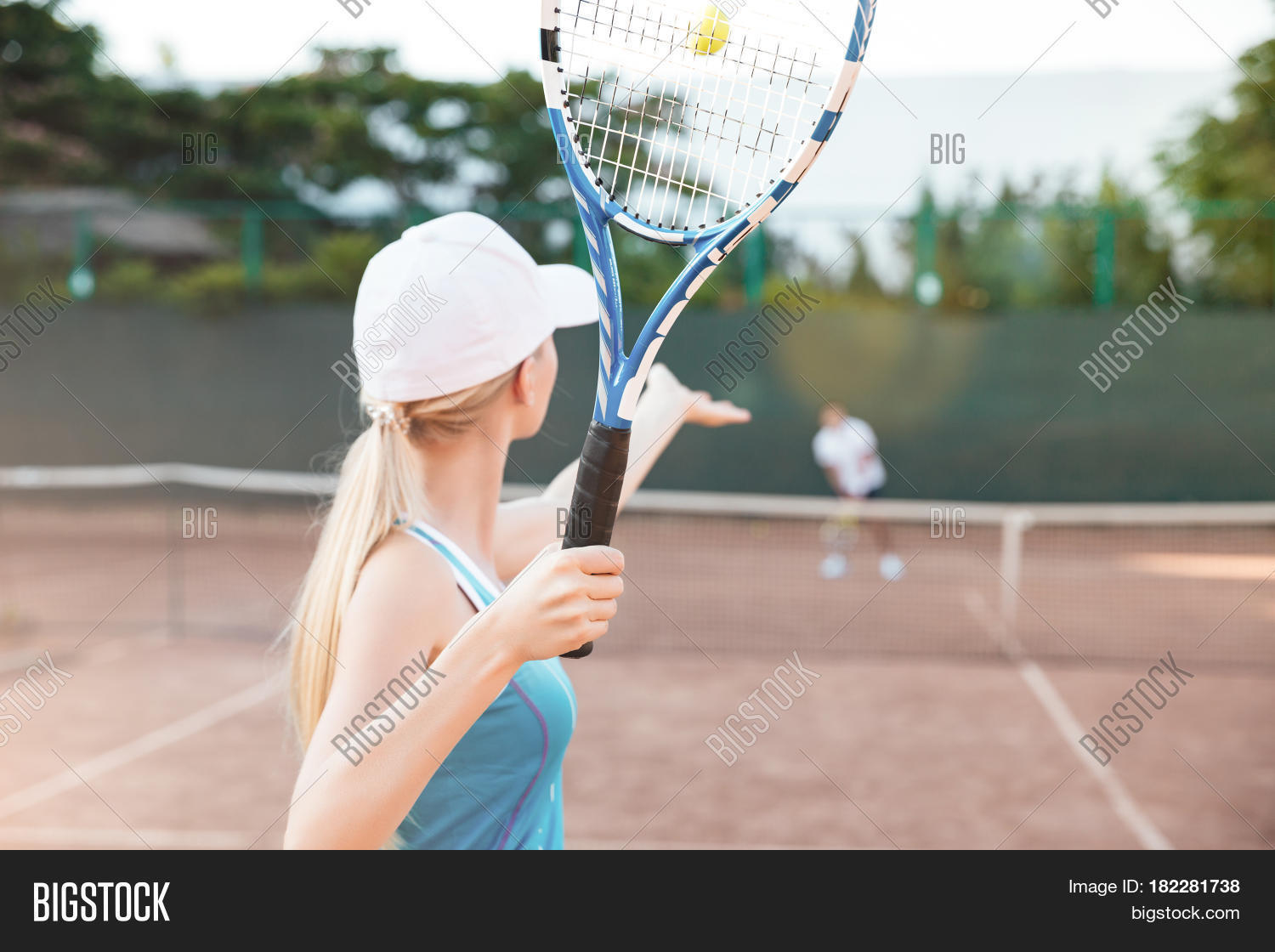 Back View Tennis Image & Photo (Free Trial) | Bigstock