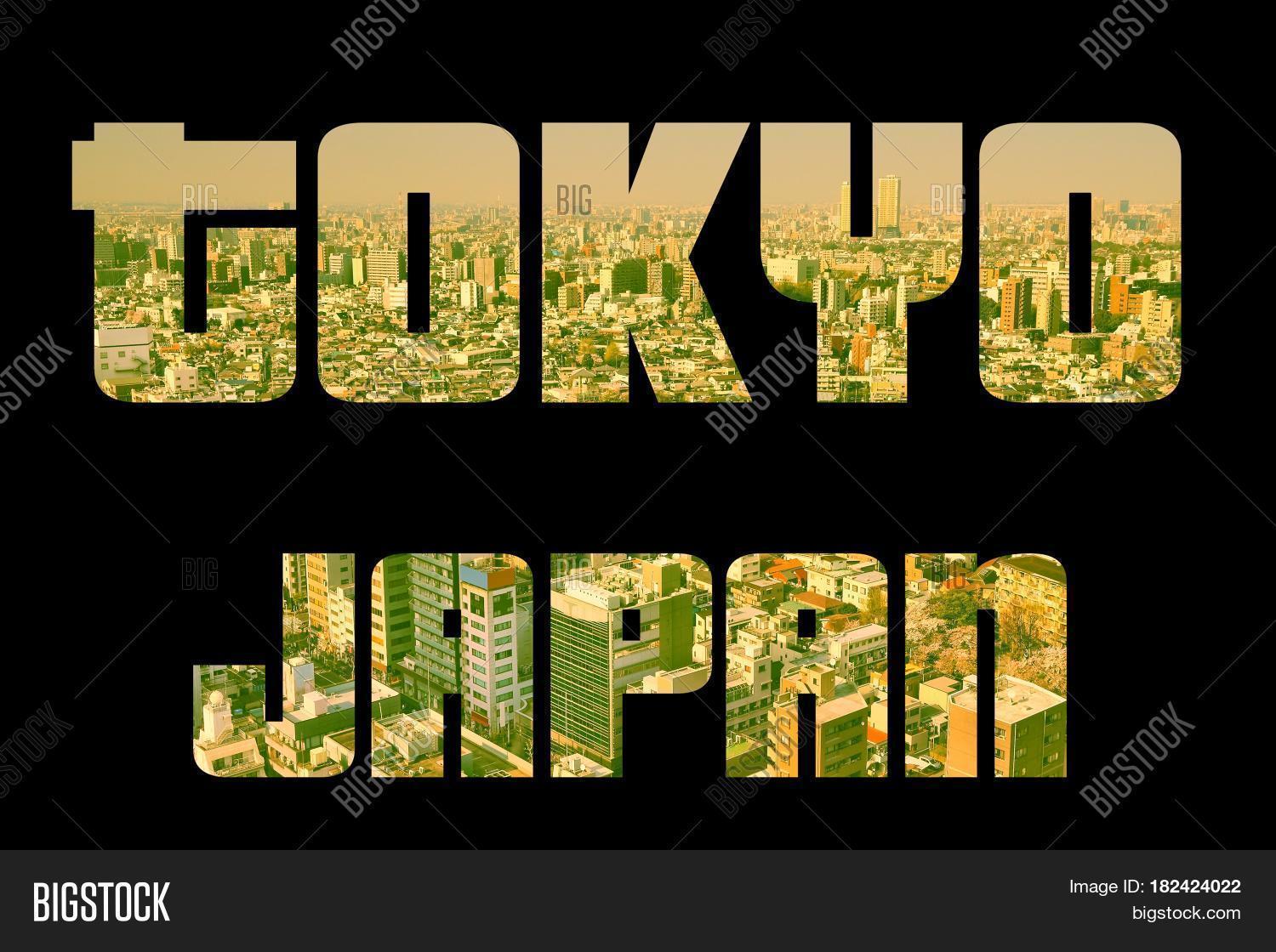 Tokyo Text Word Image & Photo (Free Trial) | Bigstock