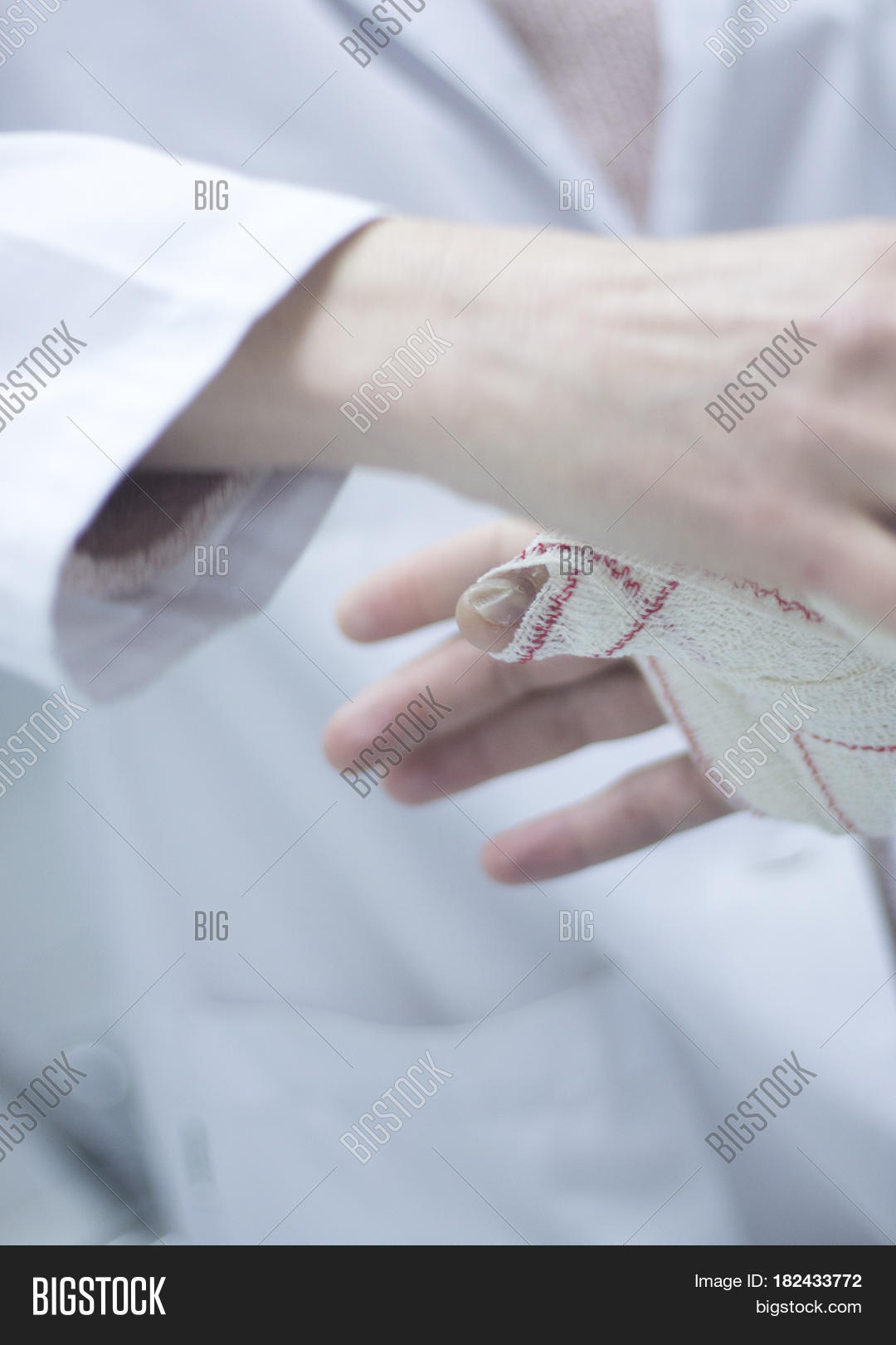 Doctor Patient Plaster Image & Photo (Free Trial) | Bigstock