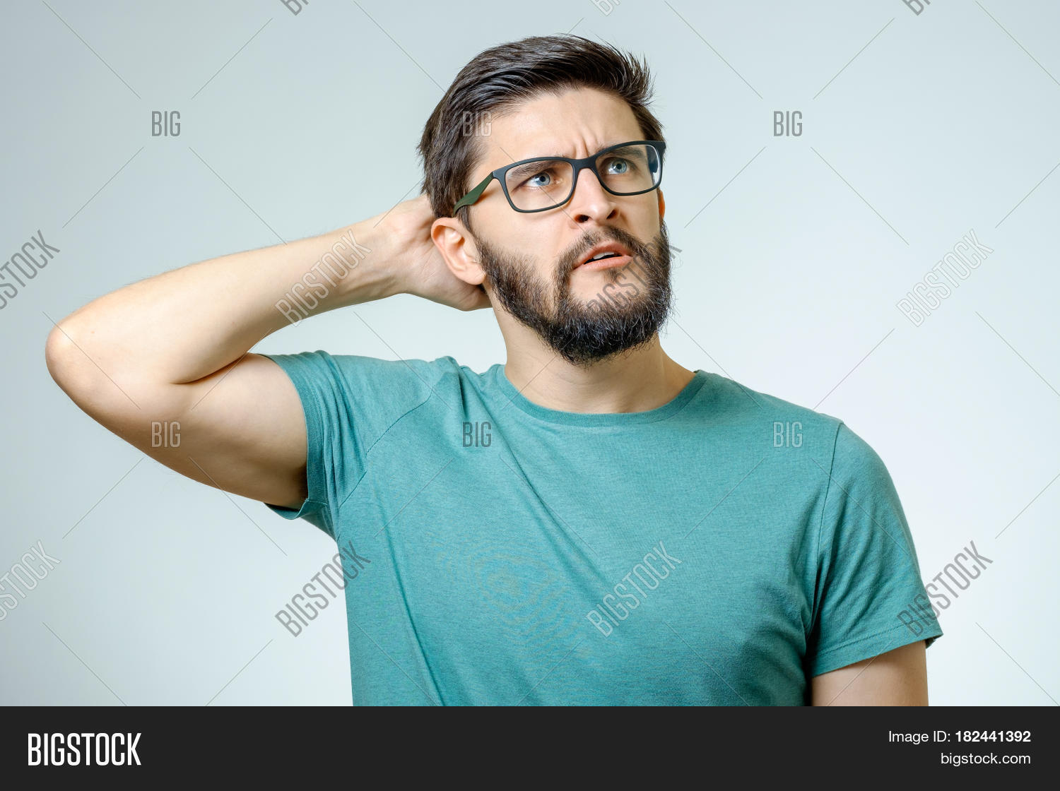 Portrait Young Serious Image & Photo (Free Trial) | Bigstock