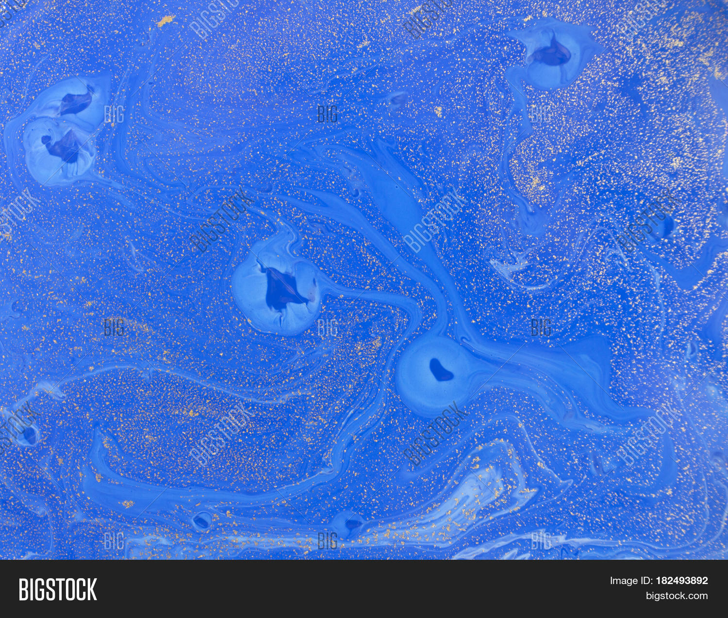 Blue Liquid Texture. Image & Photo (Free Trial) | Bigstock