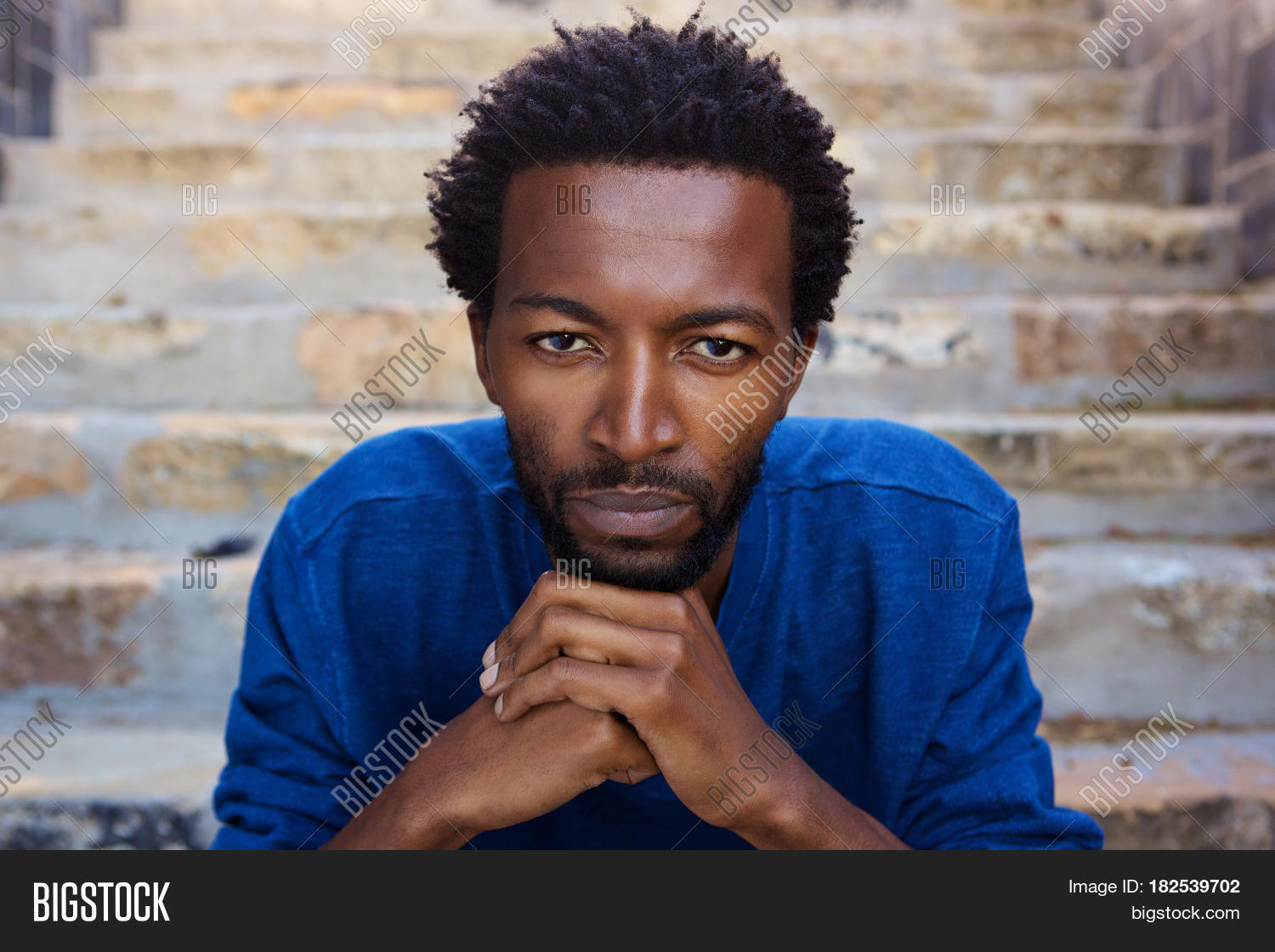 Serious African Man Image & Photo (Free Trial) | Bigstock