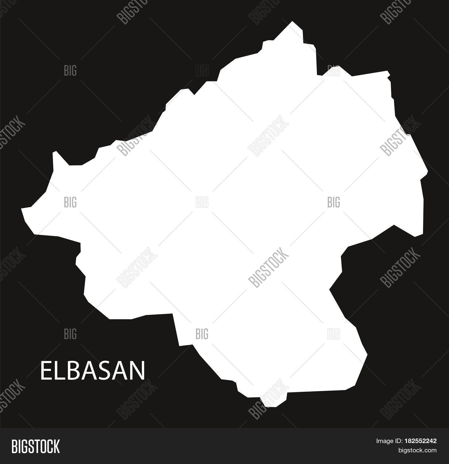 Elbasan Albania Map Image & Photo (Free Trial) | Bigstock