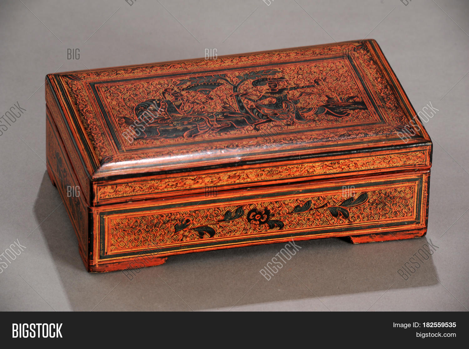 Handicraft Box Burma Image & Photo (Free Trial) | Bigstock
