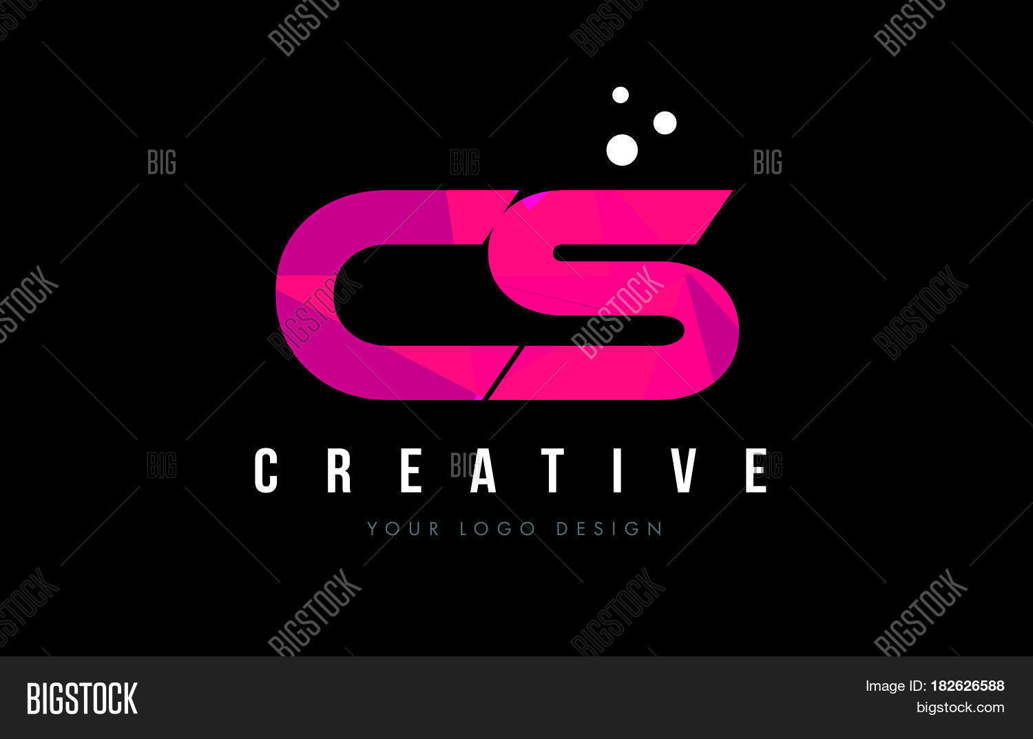 Cs C S Letter Logo Vector & Photo (Free Trial) | Bigstock