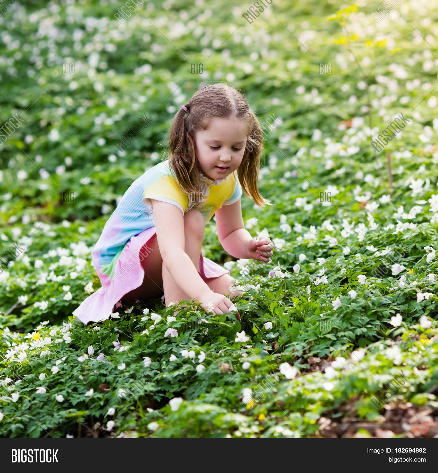 Child Spring Park Image & Photo (Free Trial) | Bigstock