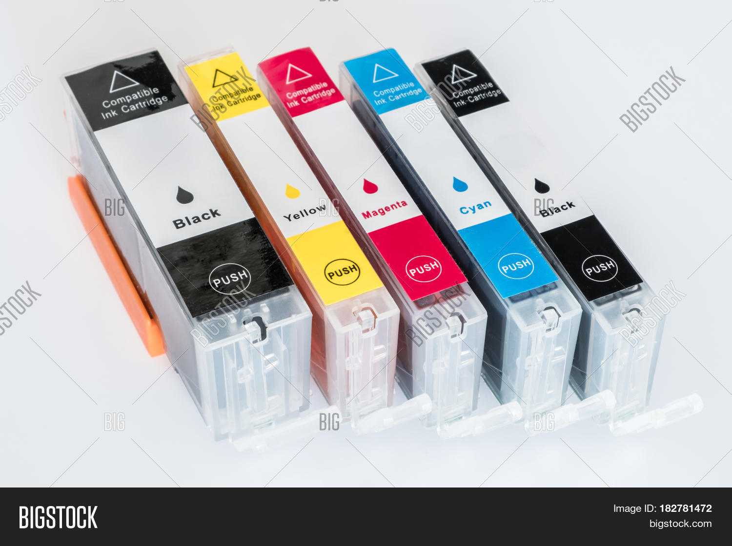 Ink Cartridge Isolated Image & Photo (Free Trial) | Bigstock