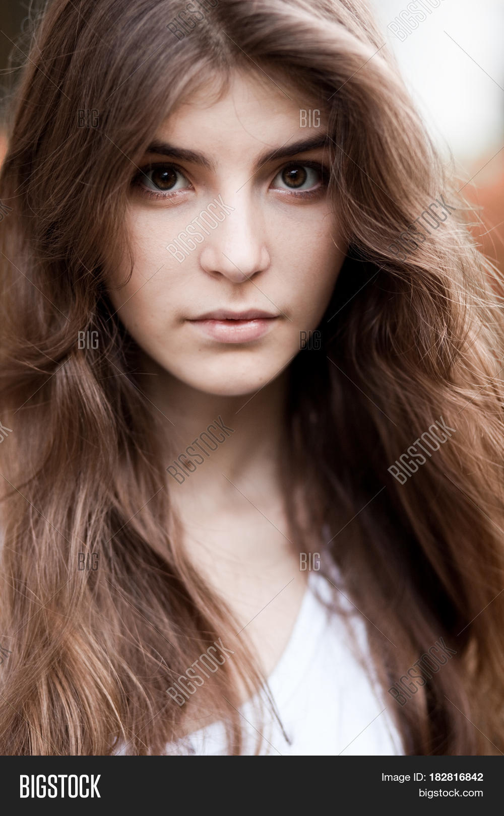 Portrait Long-haired Image & Photo (Free Trial) | Bigstock