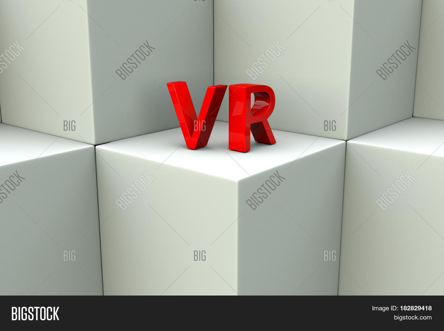 VR Text Box White Image & Photo (Free Trial) | Bigstock