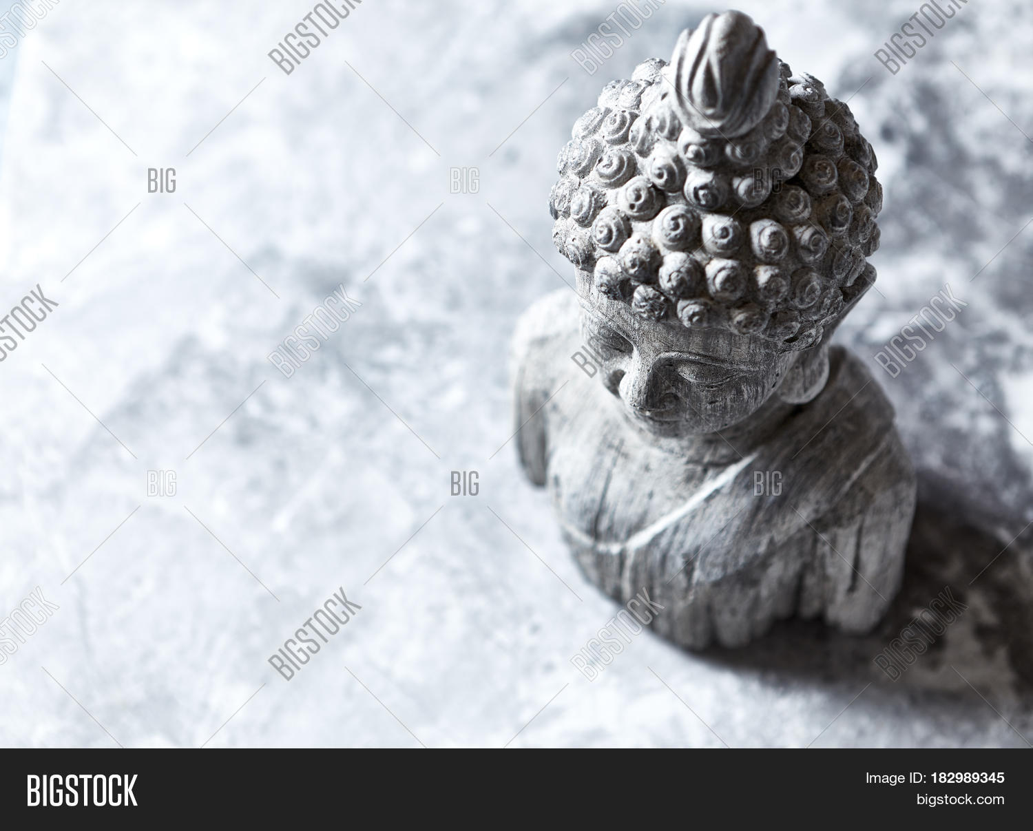 Gray Buddha Statue Image & Photo (Free Trial) | Bigstock