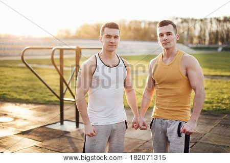 Two Man Stand Stadium Image & Photo (Free Trial) | Bigstock