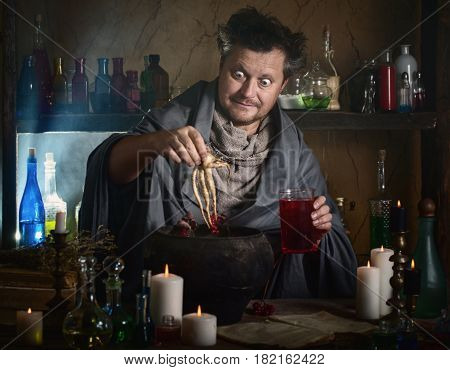 Crazy Wizard Brews Image & Photo (Free Trial) | Bigstock
