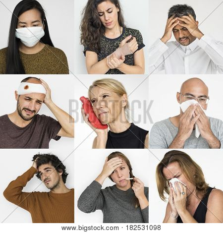 Variation People Sick Image & Photo (Free Trial) | Bigstock