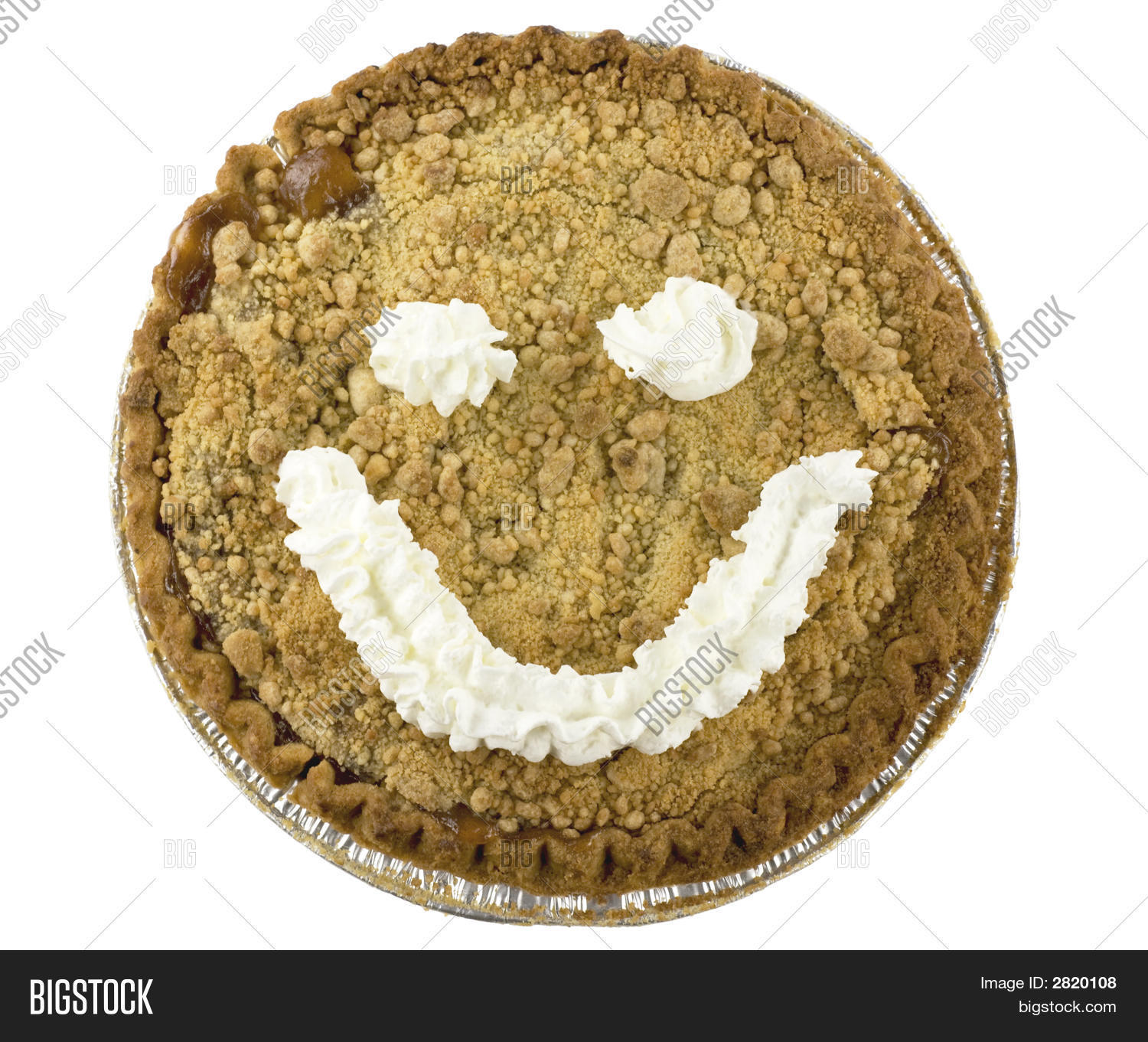 Smiley Face Apple Pie Image & Photo (Free Trial) | Bigstock