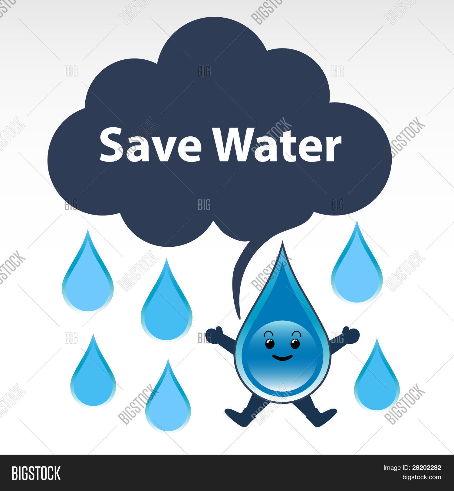 Water Conservation Vector & Photo (Free Trial) | Bigstock