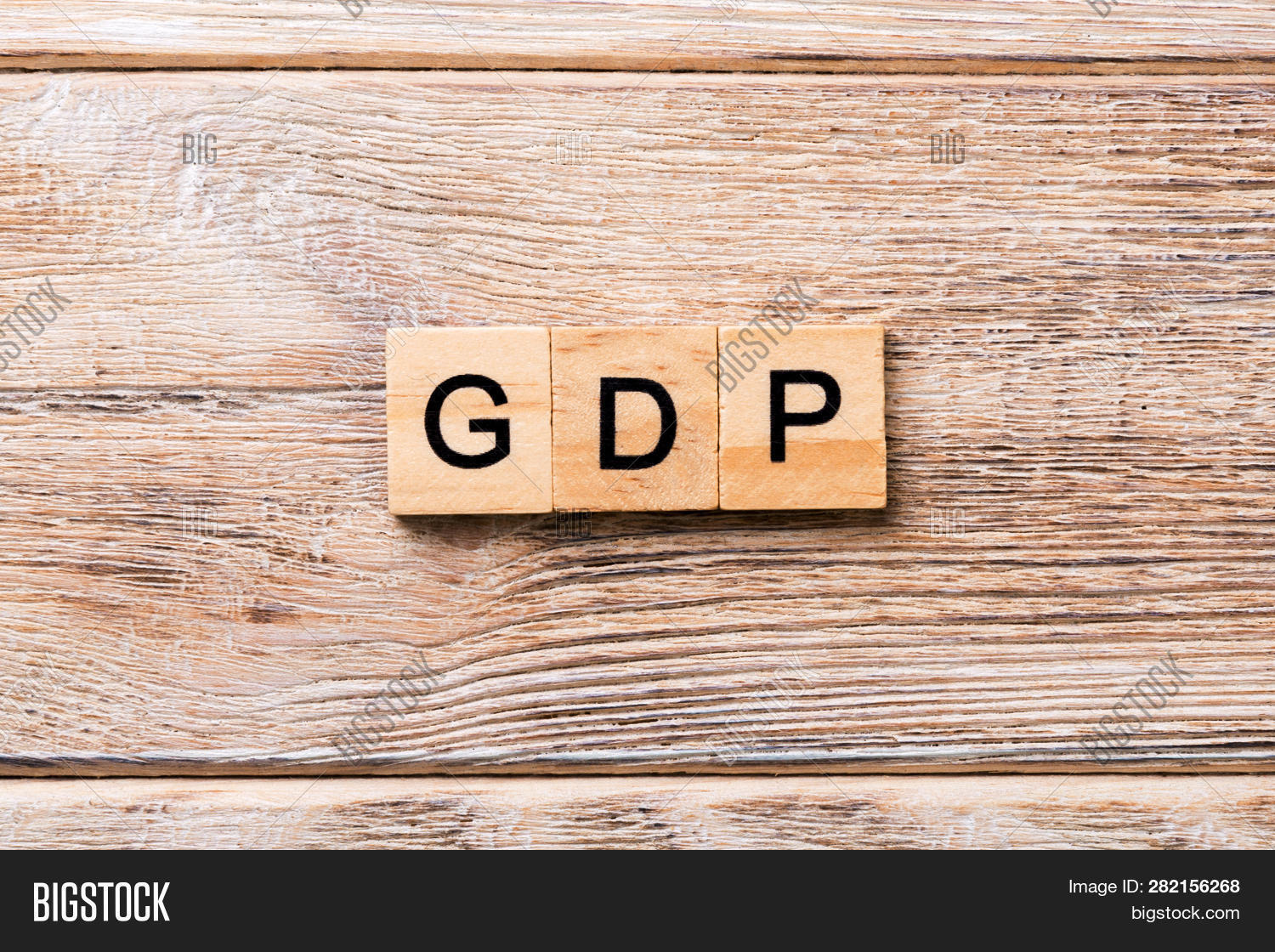 Imagen y foto Gdp Word Written On (prueba gratis) | Bigstock