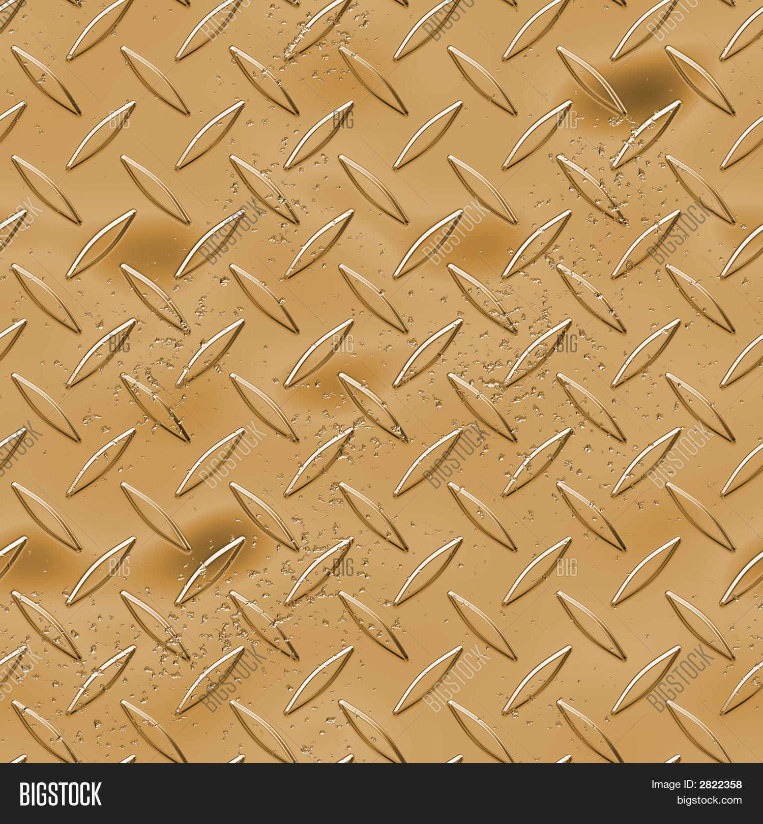 Gold Diamond Plate Image & Photo (Free Trial) | Bigstock