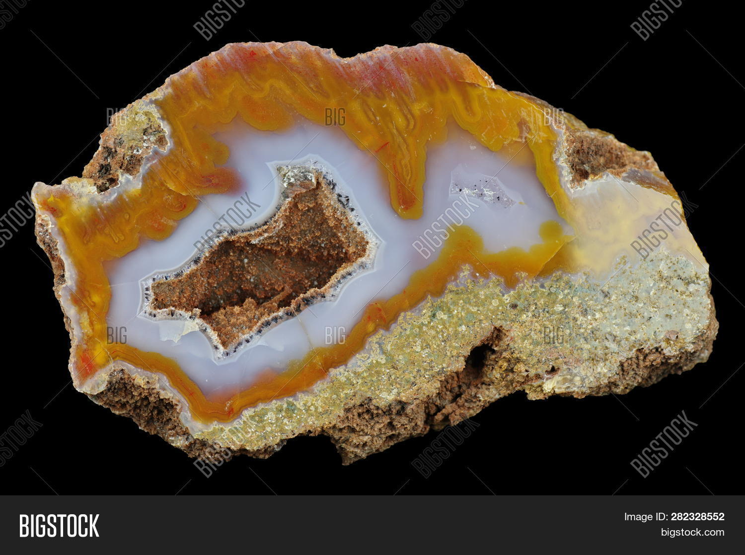 Cross-section Agate. Image & Photo (Free Trial) | Bigstock