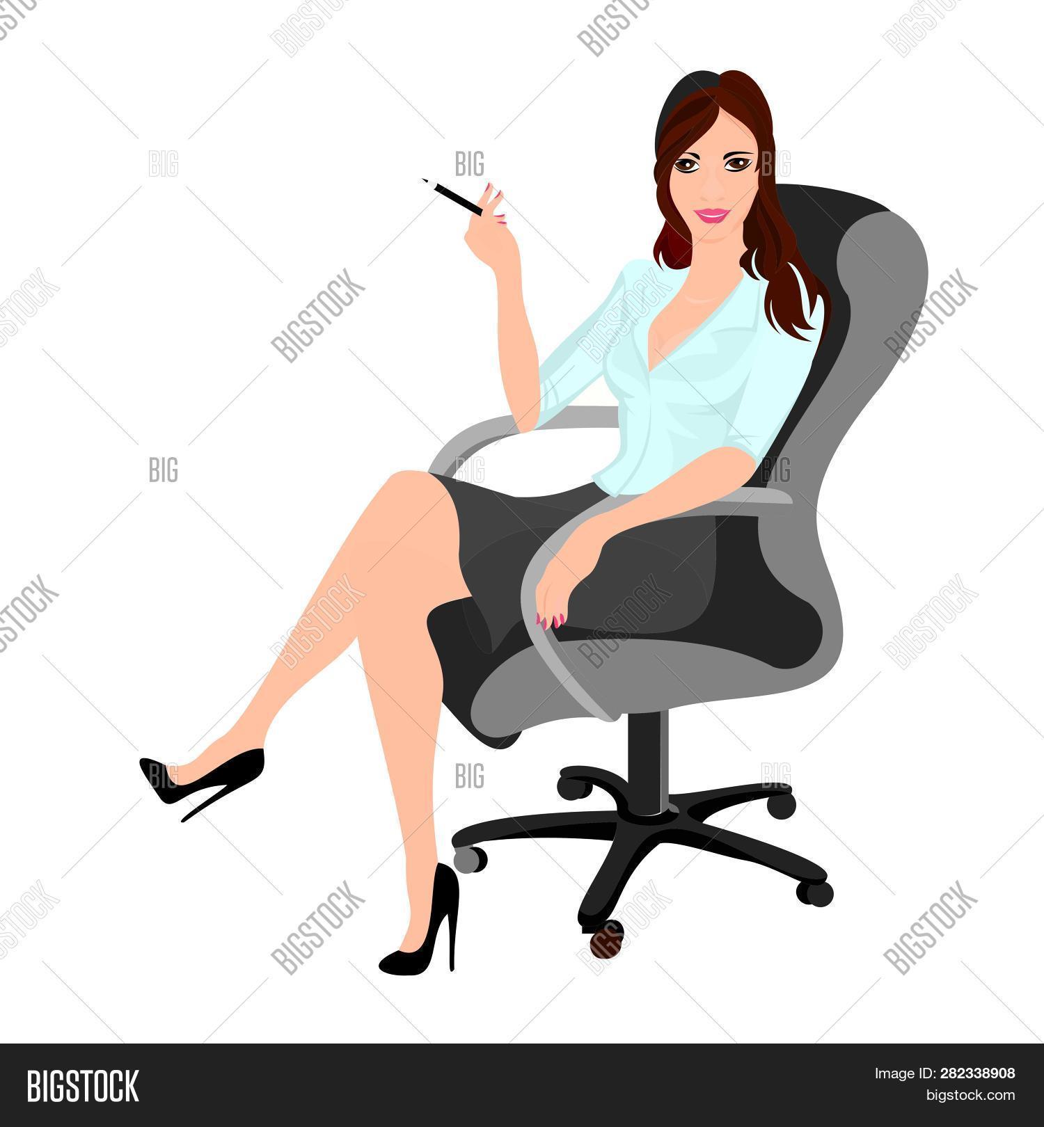 Office Boss Young Secretary Telegraph
