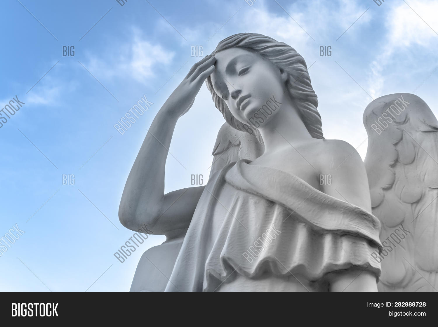 Ancient Statue Angel Image & Photo (Free Trial) | Bigstock