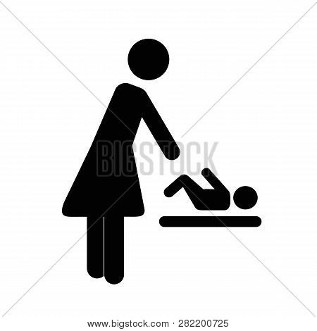 Symbol Baby Changing Vector & Photo (Free Trial) | Bigstock
