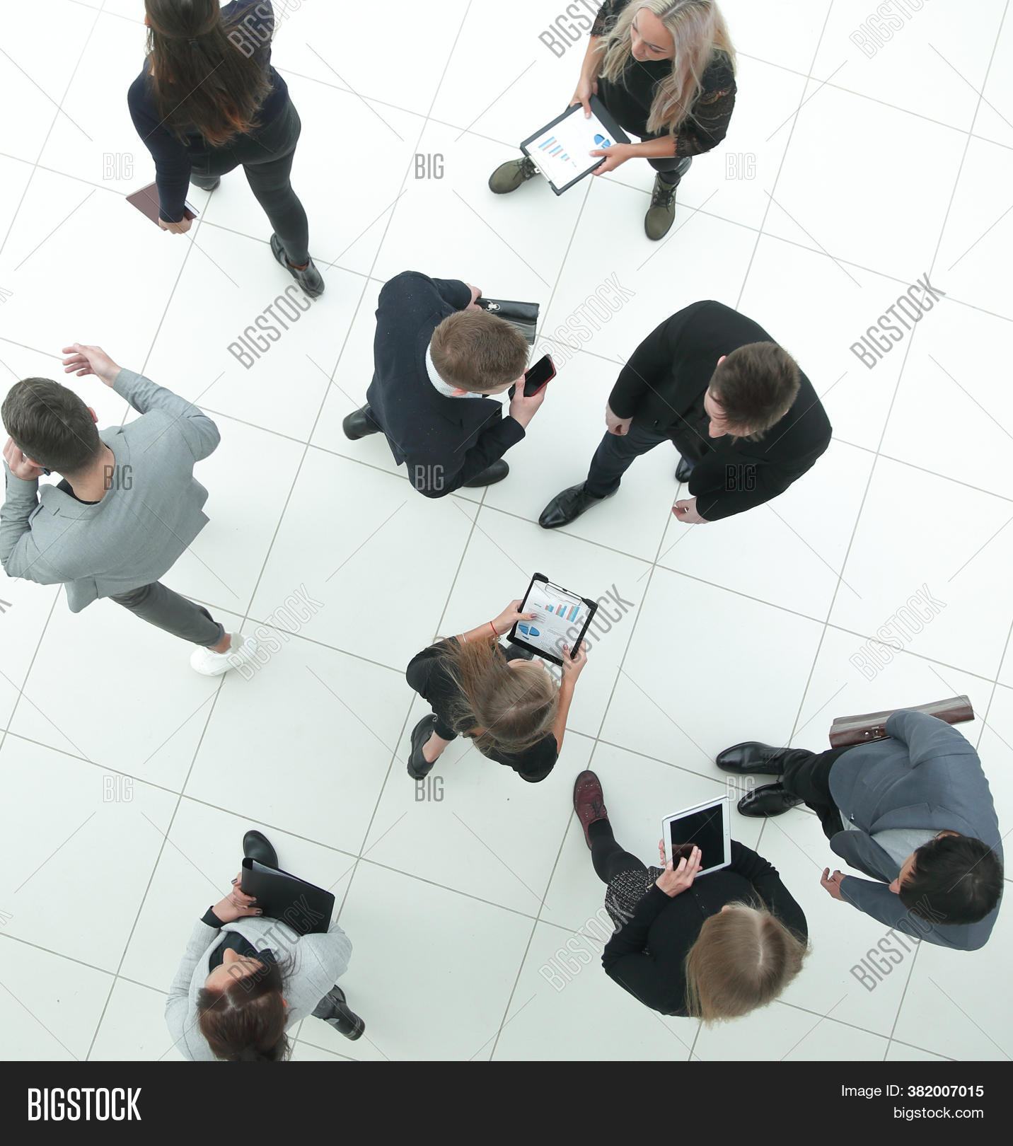 Top View. Group Image & Photo (Free Trial) | Bigstock
