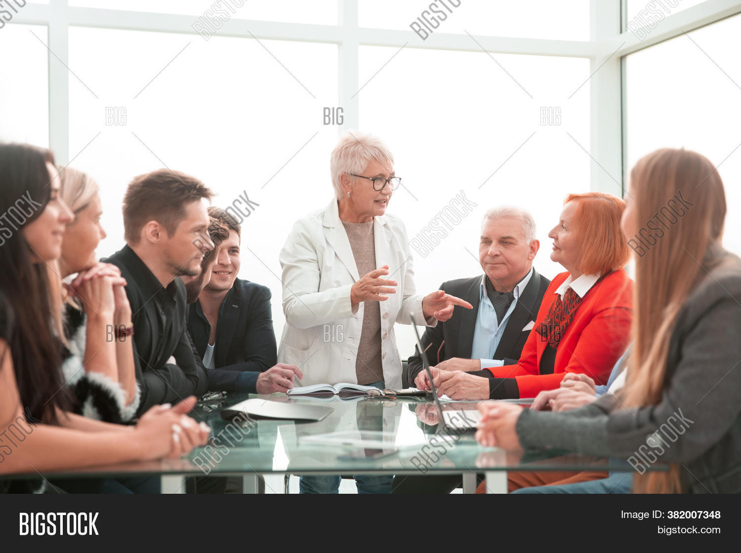 Conference Discussion Image & Photo (Free Trial) | Bigstock