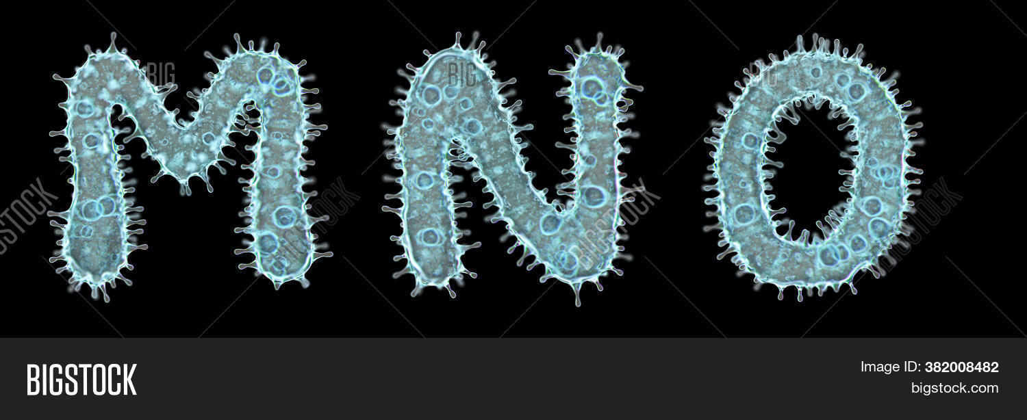 Set Letters Made Virus Image & Photo (Free Trial) | Bigstock
