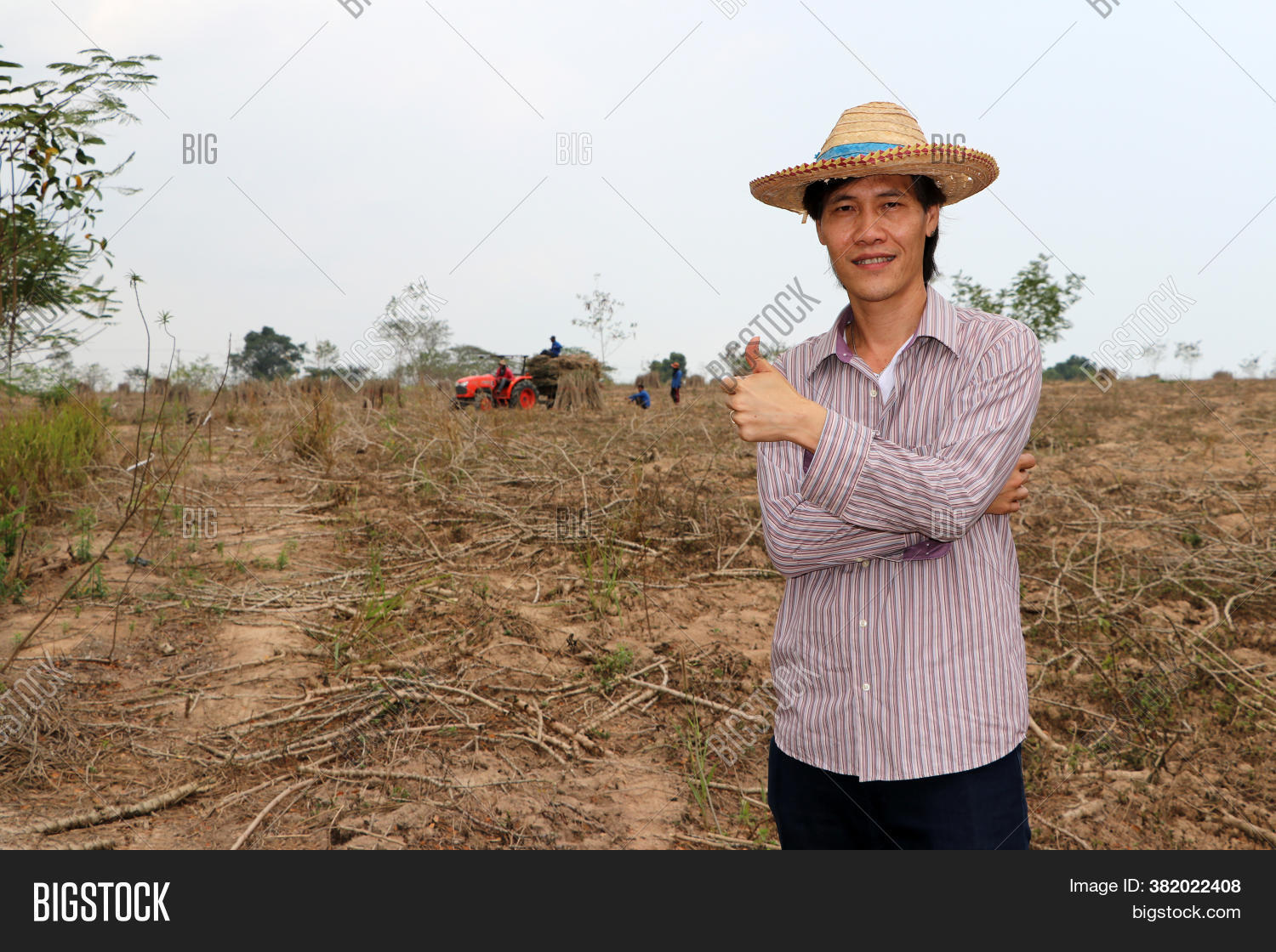 Male Farmer Standing Image & Photo (Free Trial) | Bigstock