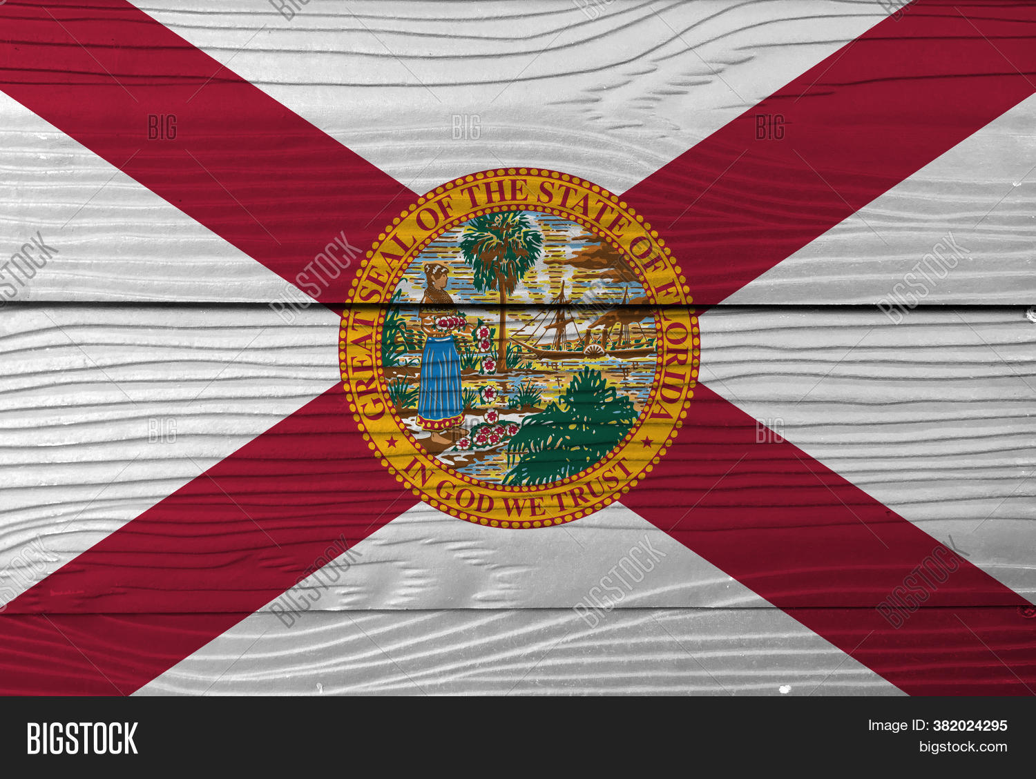 Florida Flag Color Image & Photo (Free Trial) | Bigstock
