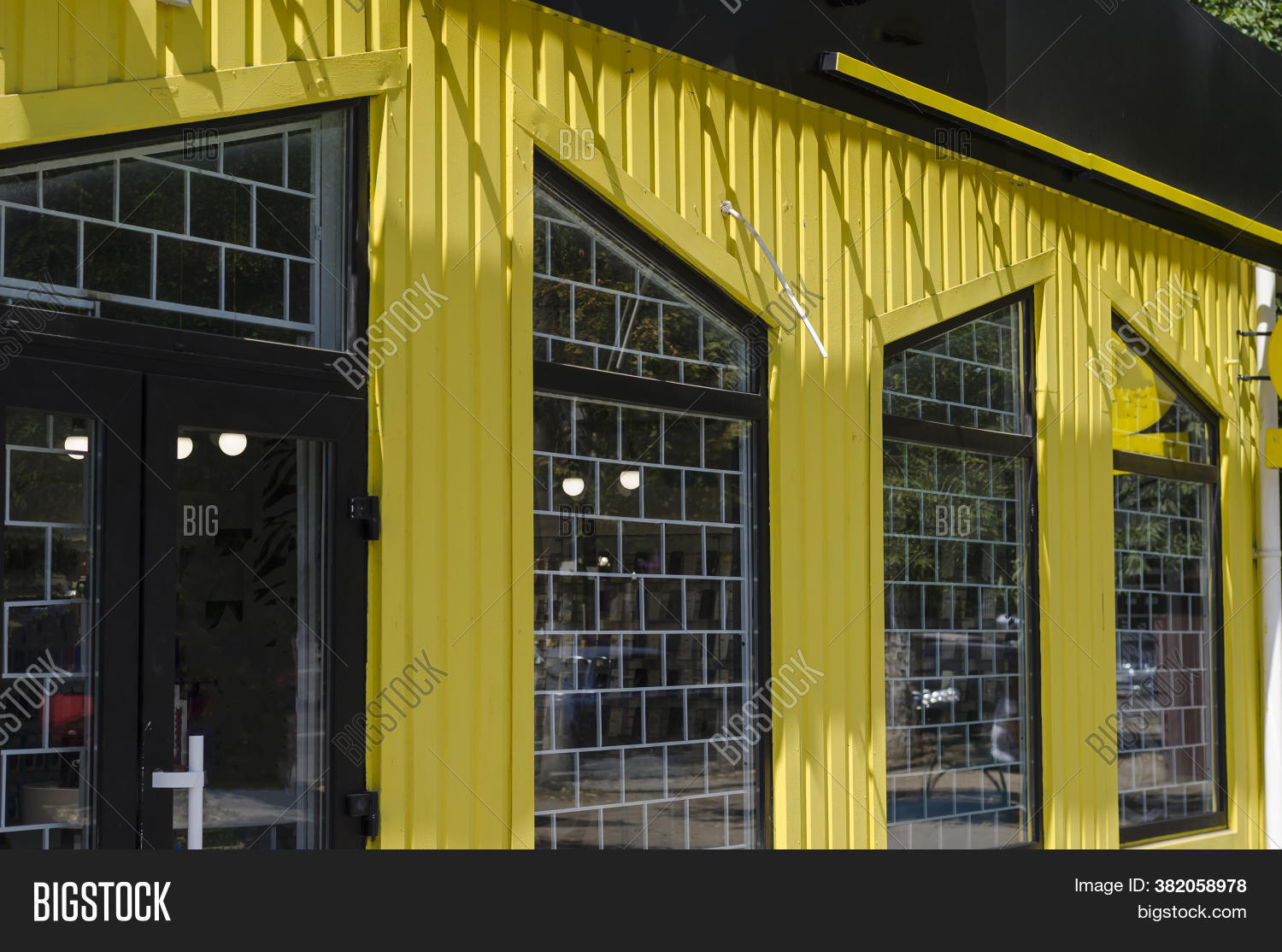 Black Yellow Shop Image & Photo (Free Trial) | Bigstock