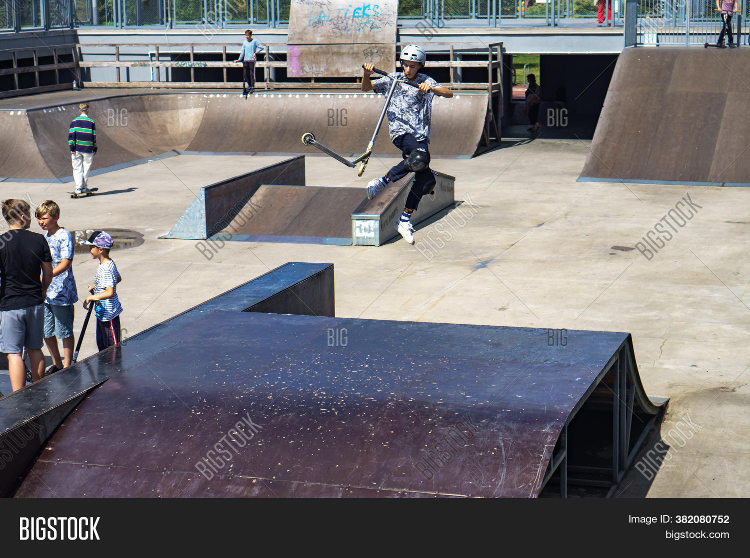 Freestyle Scootering, Image & Photo (Free Trial) | Bigstock