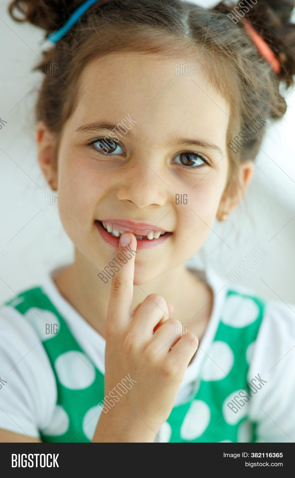 Little Girl No Tooth. Image & Photo (Free Trial) | Bigstock