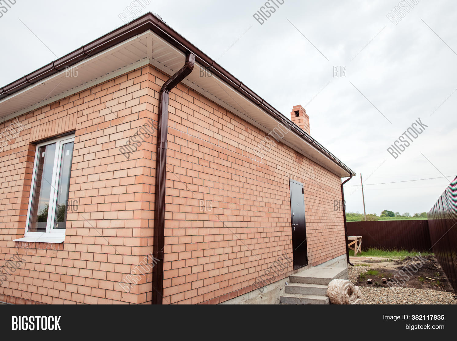 Brick House Wall Image & Photo (Free Trial) | Bigstock
