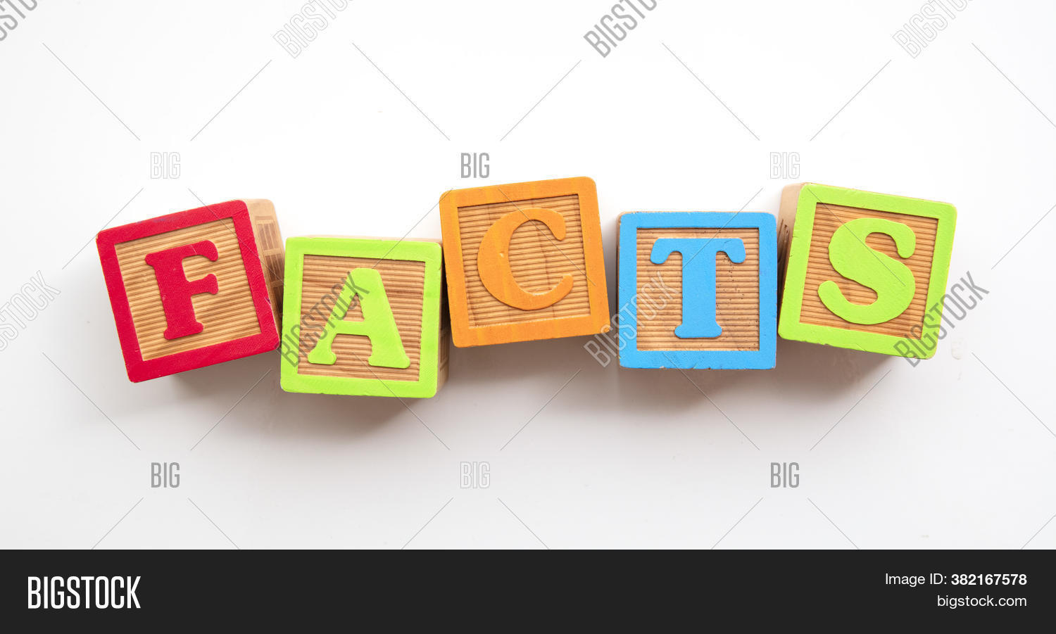 Facts Word Made Image & Photo (Free Trial) | Bigstock