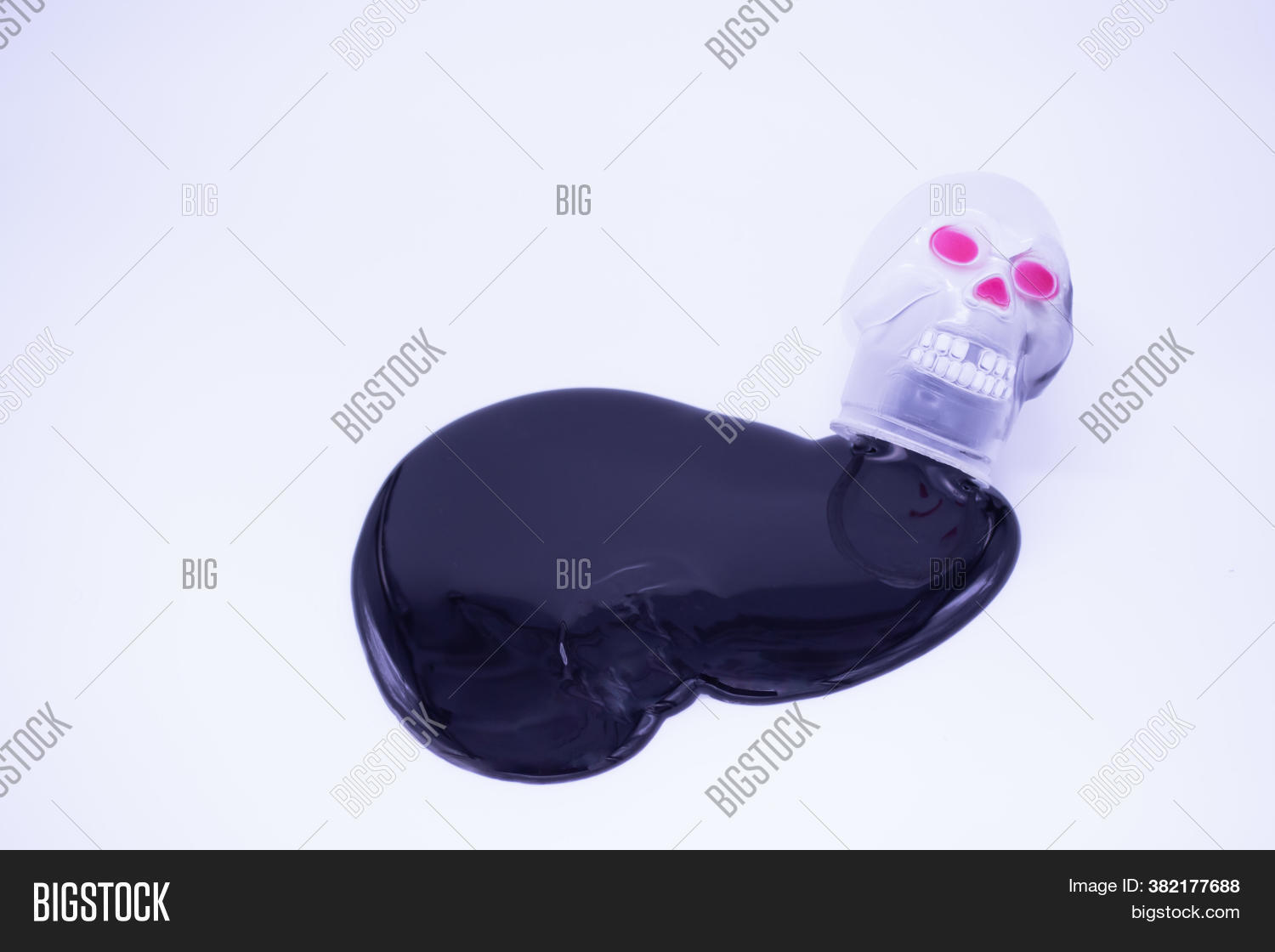 Black Mucus Flows Out Image & Photo (Free Trial) | Bigstock